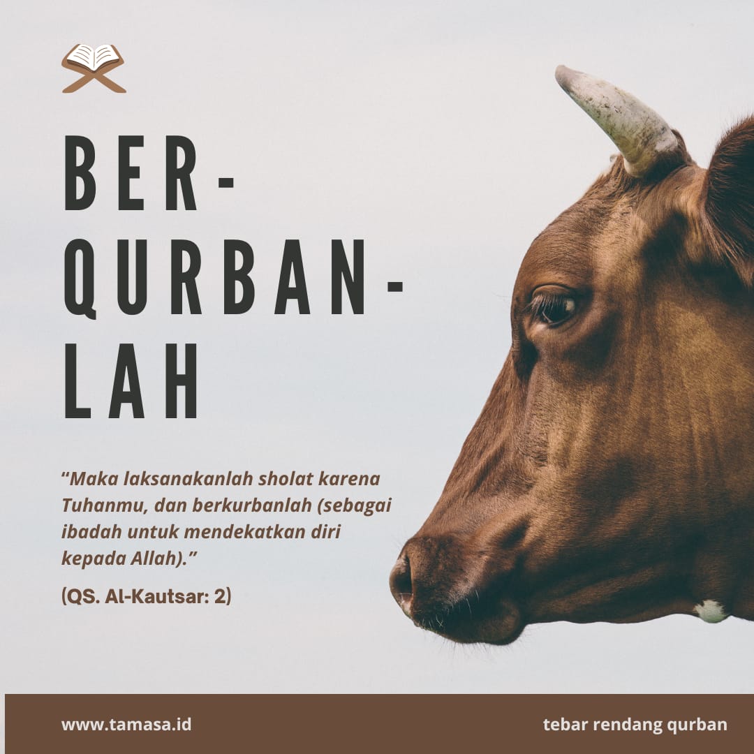 HIKMAH DISYARIATKANNYA QURBAN - YAYASAN TAMASA